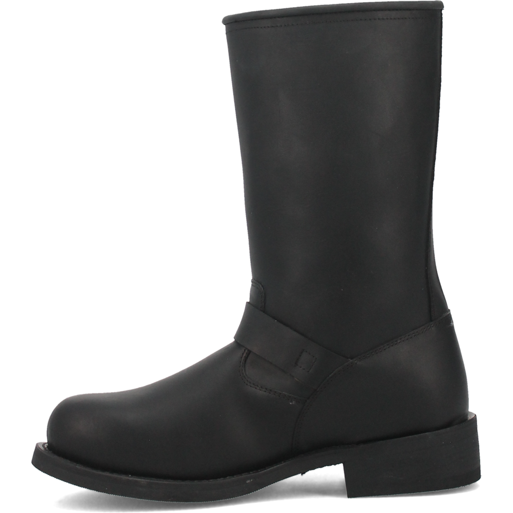 Dingo Black Round Toe Harness Boots for Men – Pard's Western Shop