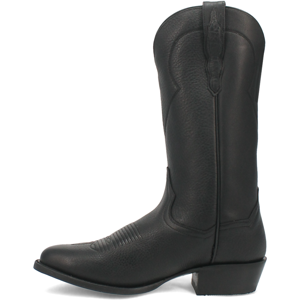 Men's Dan Post Black Pike Western Boot with J-Toe – Pard's Western Shop