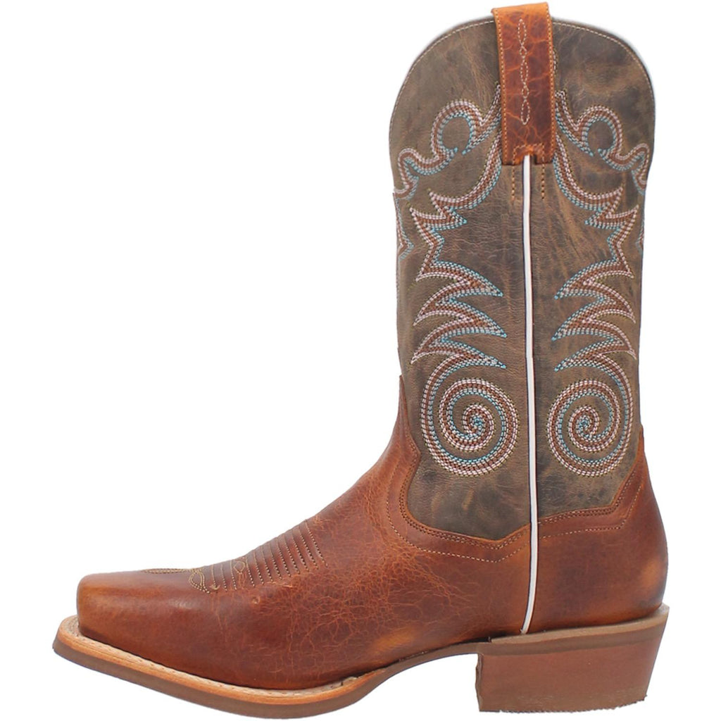 Dan Post Men's Honey Cruz Western Boots with Blunt Toe – Pard's Western ...
