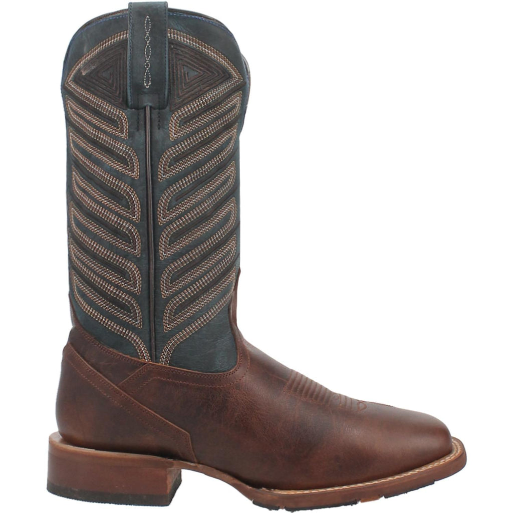 Men's Dan Post Cowboy Certified Chocolate Ivan Broad Square Toe Boots ...