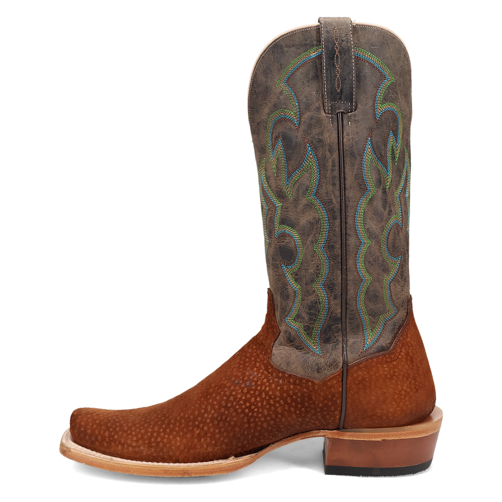 Dan Post Men's Rust Suede Carpincho Blunt Toe Boots – Pard's Western Shop