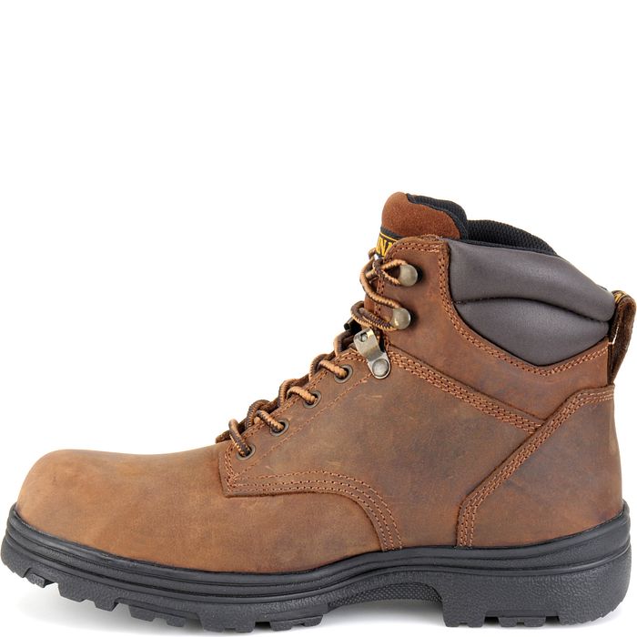Carolina Boots 6" Copper Crazy Horse Waterproof Round Toe Engineer Boo ...