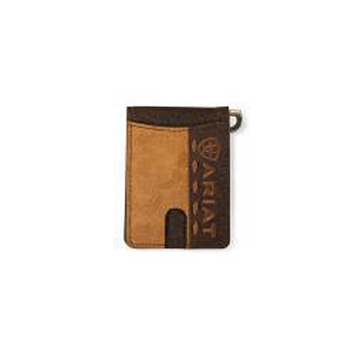 Ariat Tan Roughout Bifold Money Clip Card Case – Pard's Western Shop