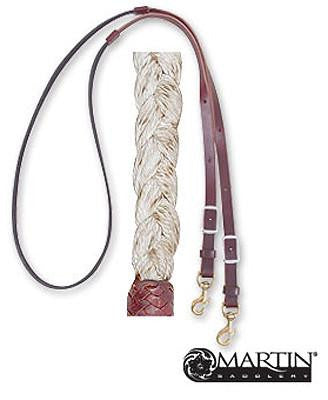 Braided Roping Rein from Martin Saddlery – Pard's Western Shop