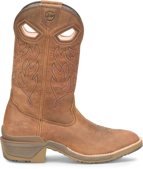 Double H Brown Feudal Round Toe Work Western Boots for Men – Pard's ...